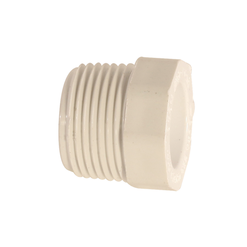 PVC Plug 3/4 Inch MPT