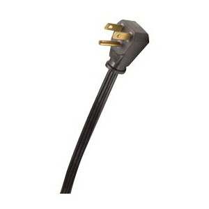EPCO 90 deg Plug SPT Flat Power/Appliance Cord, 3 ft, 3 Conductors