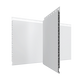Trusscore® PVC Wall and Ceiling Panel,16 ft (L)