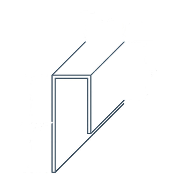Trusscore® 10 Feet J Trim