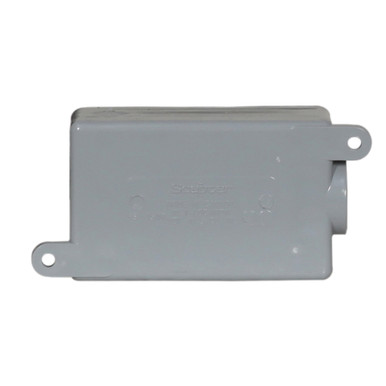 F Series Electrical PVC Single Junction Box With Integral Mounting Feet