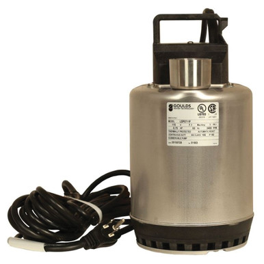 3/4 HP Stainless Steel Submersible Pump -230V