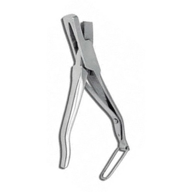 Stainless Steel Small V-Shape Ear Notcher, 0.71 in Cutting