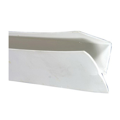 White PVC Inside Corner, 15/32 x 15/32 in, 8 ft L