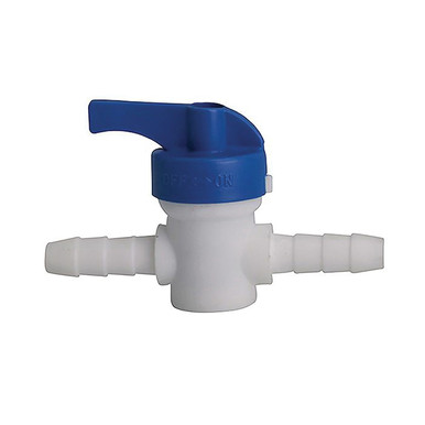 1/4 Inch Plastic Barb Ball Valve Shut Off
