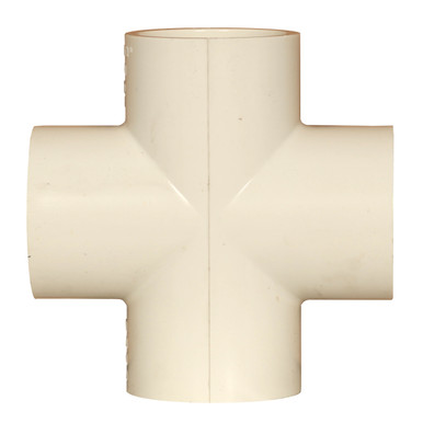 PVC Cross 1 1/2 Inch SCH 40