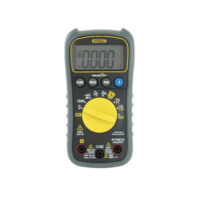 ToolSmart Digital Multimeter With Backlight, 0 to 600 V, 0 to 400 uA, 4 ...