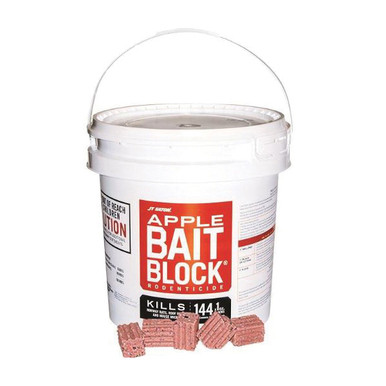 BAIT BLOCK® With Apple Flavorizer 9 lb Pail - 2 oz Block