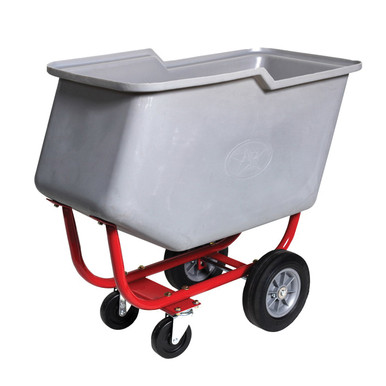 AP® Chore Feed Cart With Deluxe Wheel, 4.5 Bushel Load