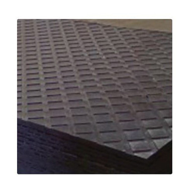 Plastics Slat Shield Mat, 4 ft L x 6 ft W x 1/2 in T, HDPE