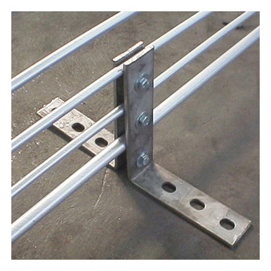 1-Piece Bolt-On, Stainless Steel, L-Shaped Replacement Gating Leg for ...