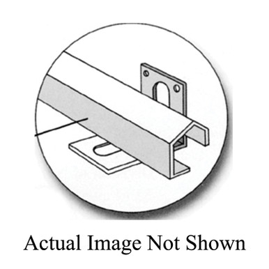 6 ft StayGuide II Bottom Rail, For Use With KWIK FRAME Sliding Door Systems