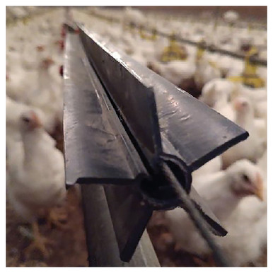 93 Inch Anti-Roost Spinner For Water and Feed Lines