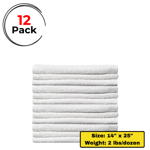 ProTex Towels - Essentials20PRO (12-Pack) - [WHITE]