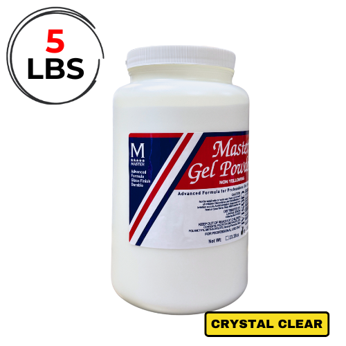 K2 Acrylic Powder, (5LBS / 80oz) - CLEAR