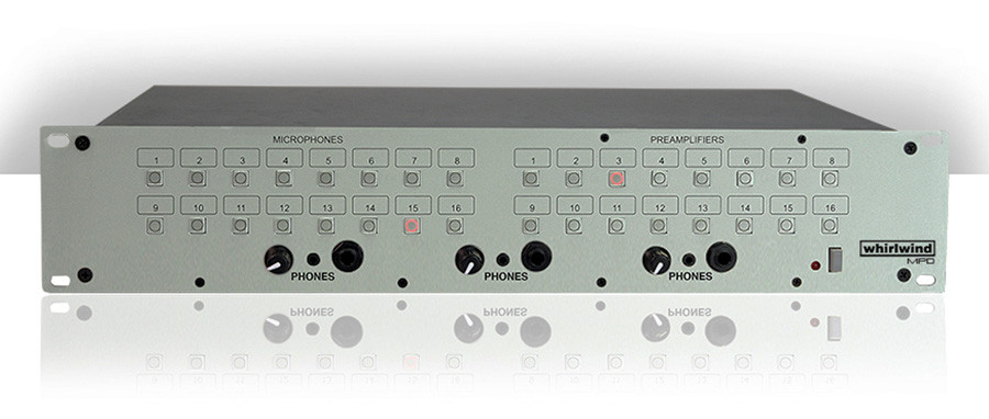 Whirlwind MPD-16 Mic/Pre Demo Station