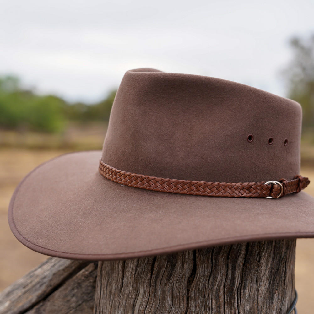 Akubra Queenslander in Fawn