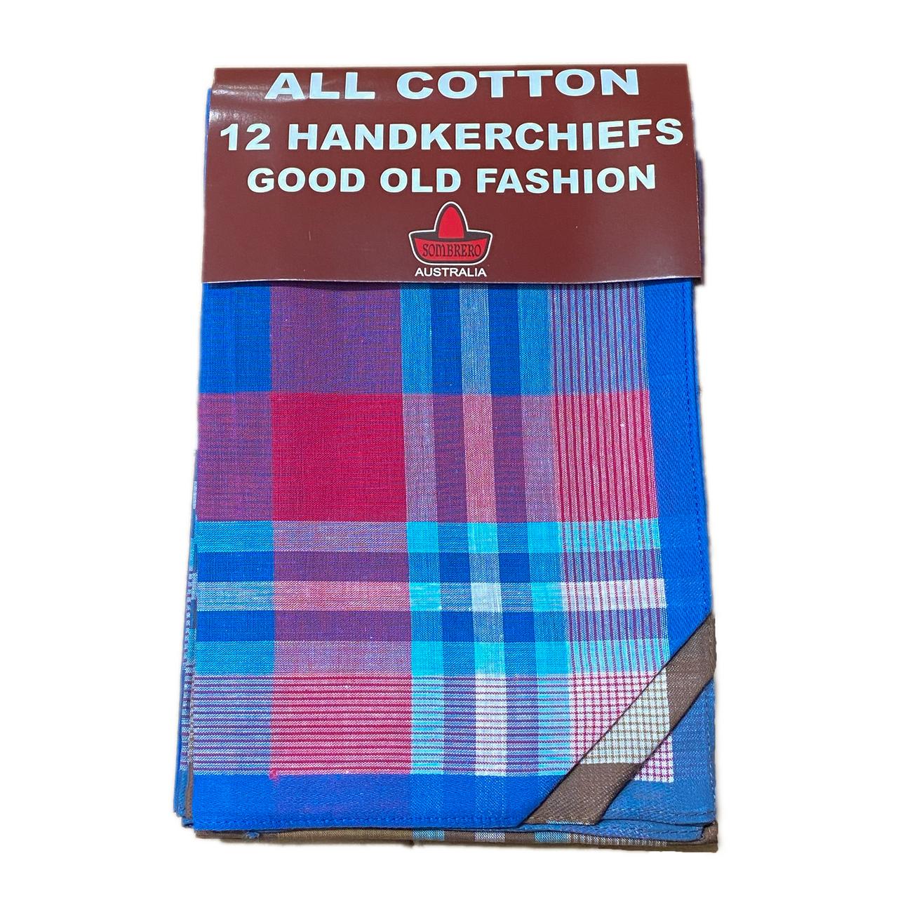 Sombrero - 12 Pack - Large Handkerchiefs