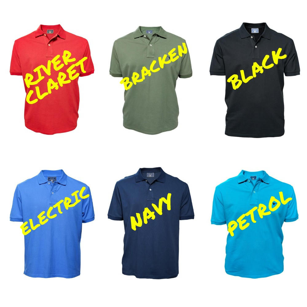 100 Mens Cotton Polos With Free Logo Embroidery (PACKAGE DEAL) - Golders Toowoomba