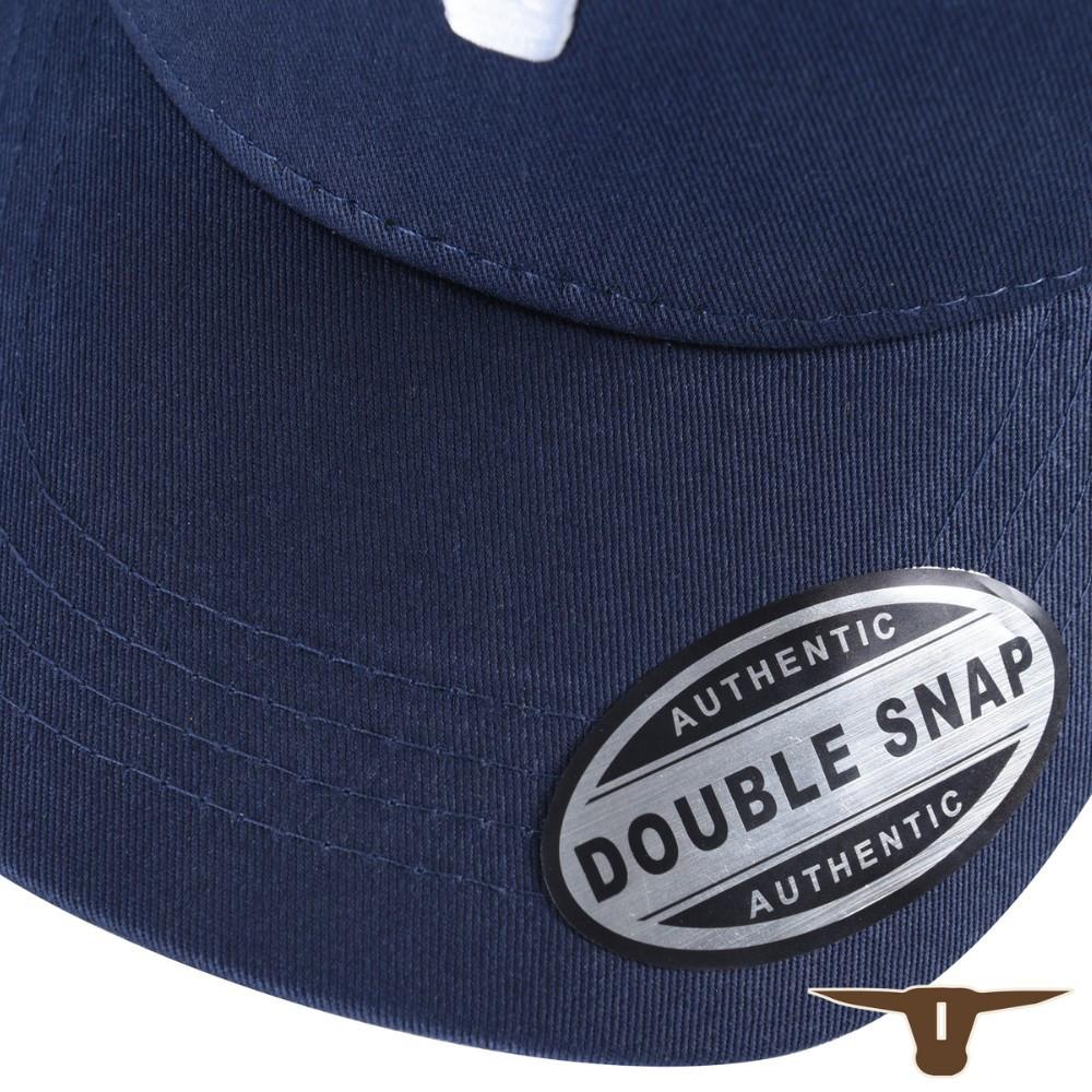 Born Out Here Bald Eagle Double Snap Cap
