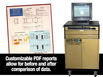 Star-Track Auto-Vision Computerized Measuring & Four Wheel Alignment ...