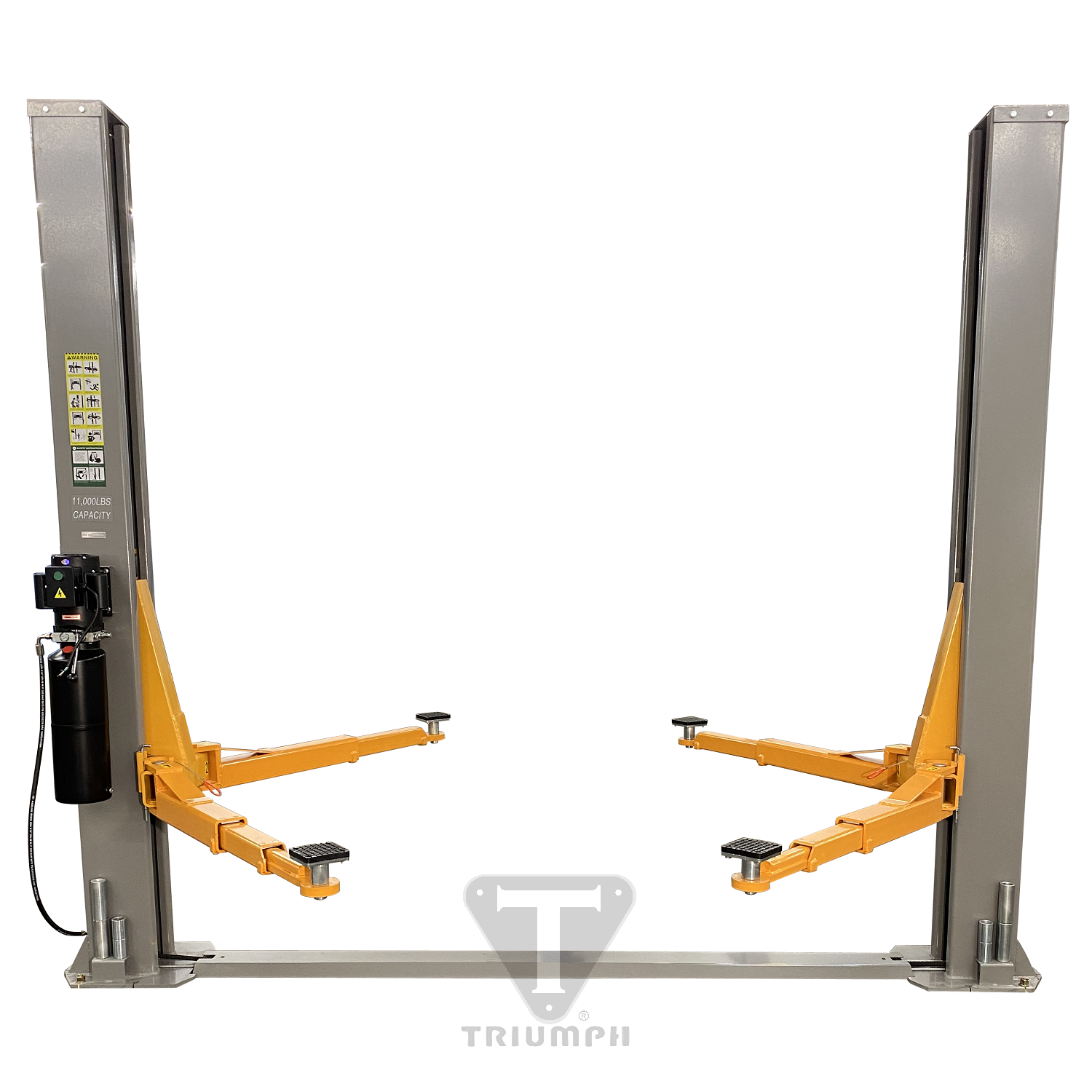Triumph NT-11 11,000LBS Two Post Automotive Base Plate Lift