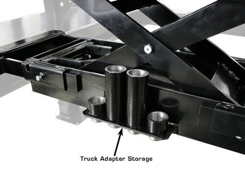 Atlas® SJ-35 Sliding Hydraulic Center Jack 3500 Lbs. Capacity and Truck ...