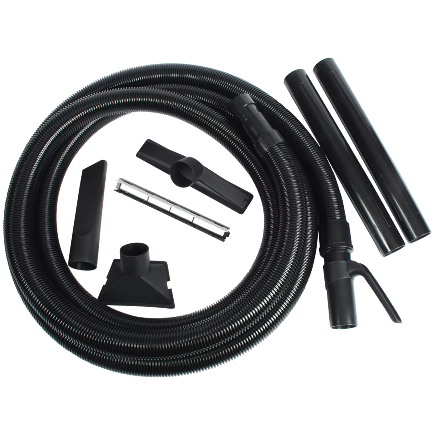 2 Inch Commercial Grade Shop Vacuum Hose with 2.25 Inch Wet/Dry ...
