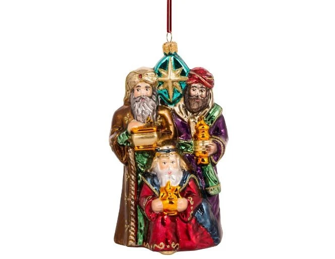Huras Family Star of Bethlehem Guides the Wisemen European Blown ...