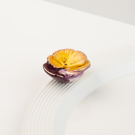Nora Fleming Pansy Pop Mini - Carol & Company