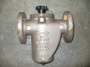 MUELLER Steam Strainer Sediment P/N AN-2.5-125F-B-C Size: 2 1/2" 200 ...