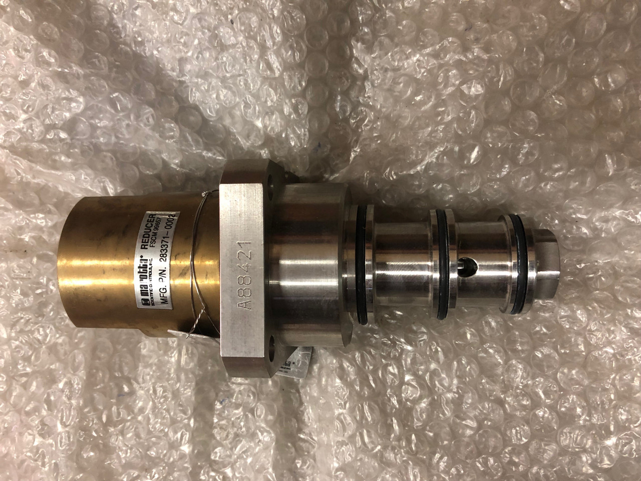 MAROTTA VALVE,REGULATING,FLUID PRESSURE P/N 283371-0002 NSN ...