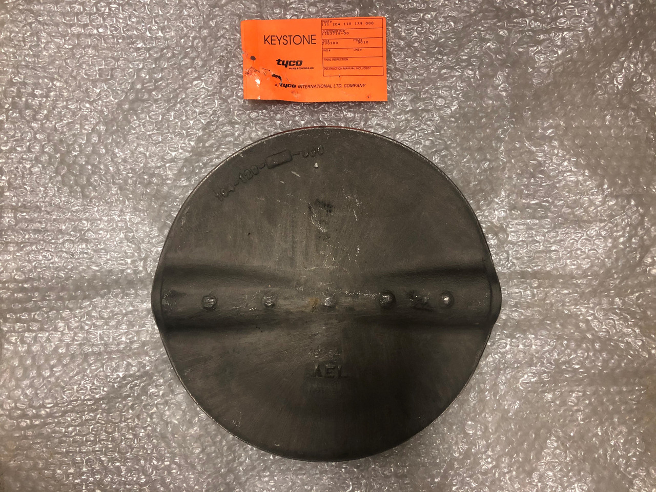 KEYSTONE DISK,VALVE P/N 109-204-120-139-000 NSN 4820011787158 Name ...