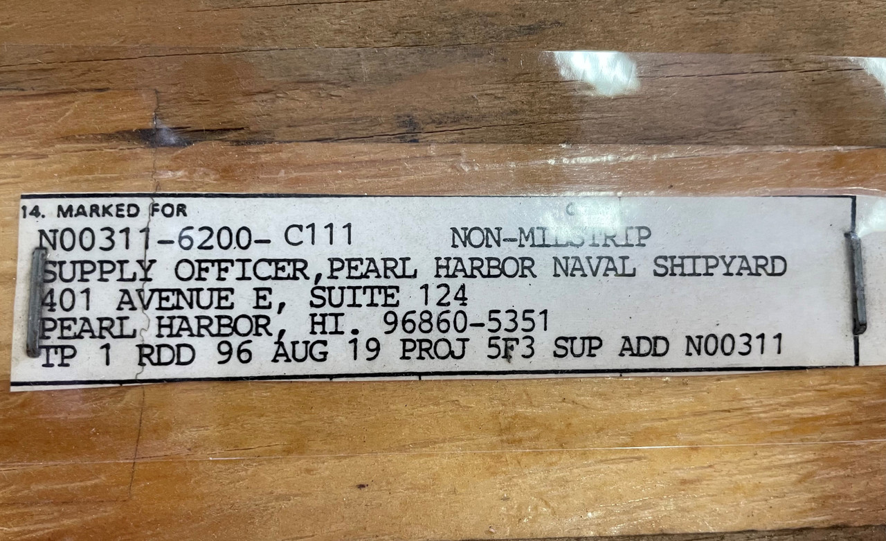 PIMA SEAT,VALVE P/N ASI-B-12251-0000 , PC.6 , 12IN - Industrial Yard