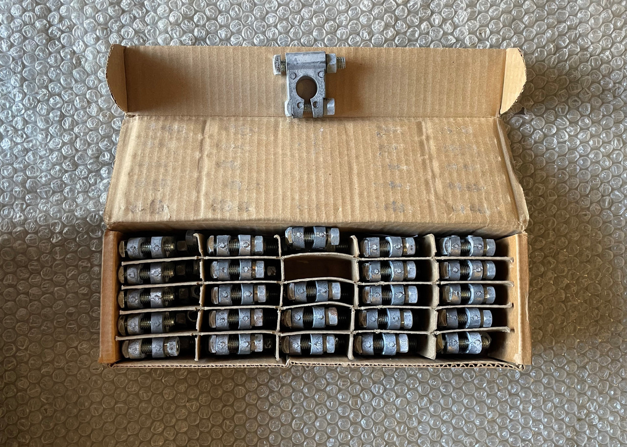 MILITARY ADAPTER, BATTERY TERMINAL P/N MS75004-2 (1PG) Box of 25PC NSN ...