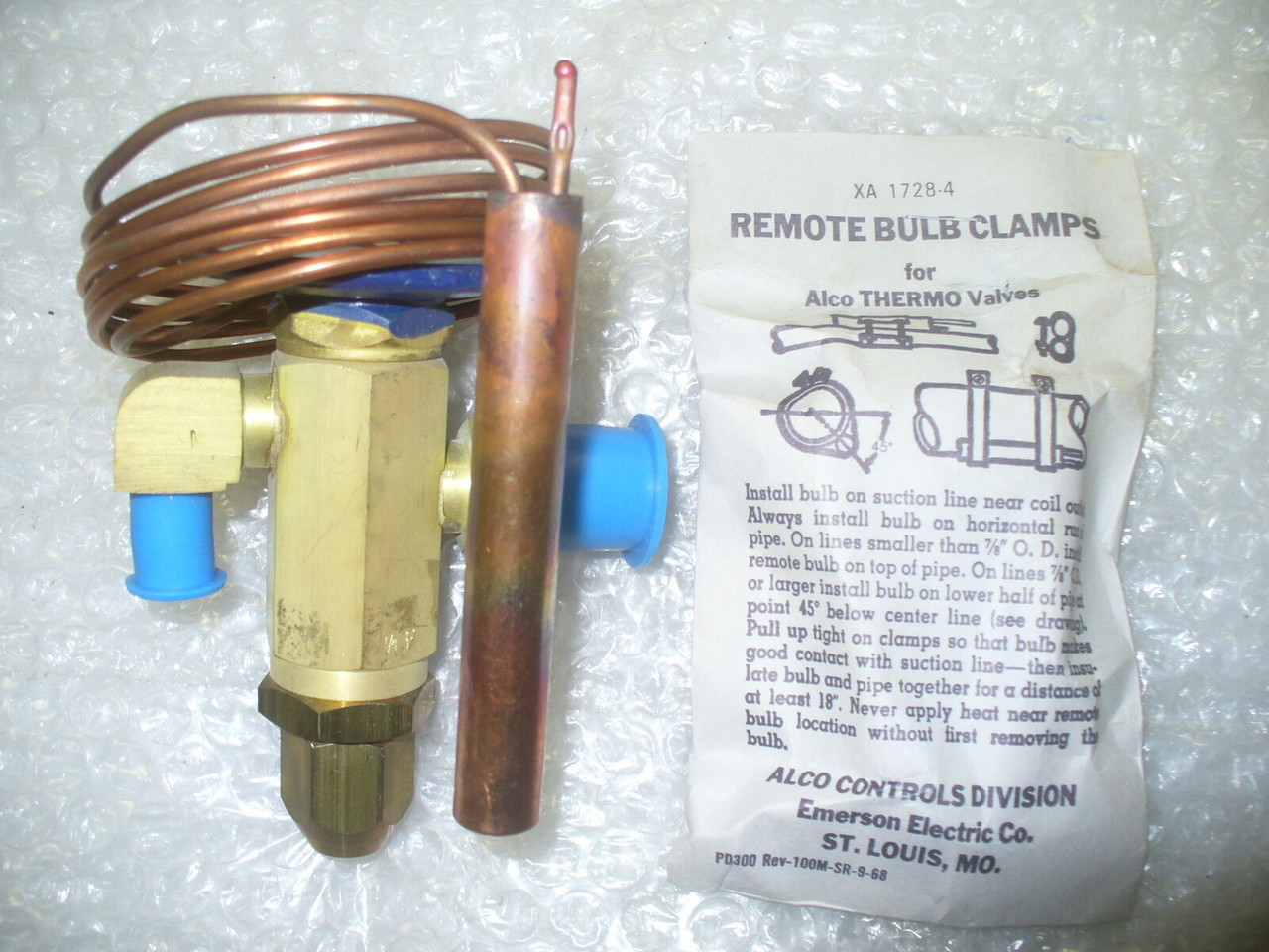 ALCO VALVE EXPANSION P/N HC-1/4-FW NSN 4820001743039 Name Value BODY ...