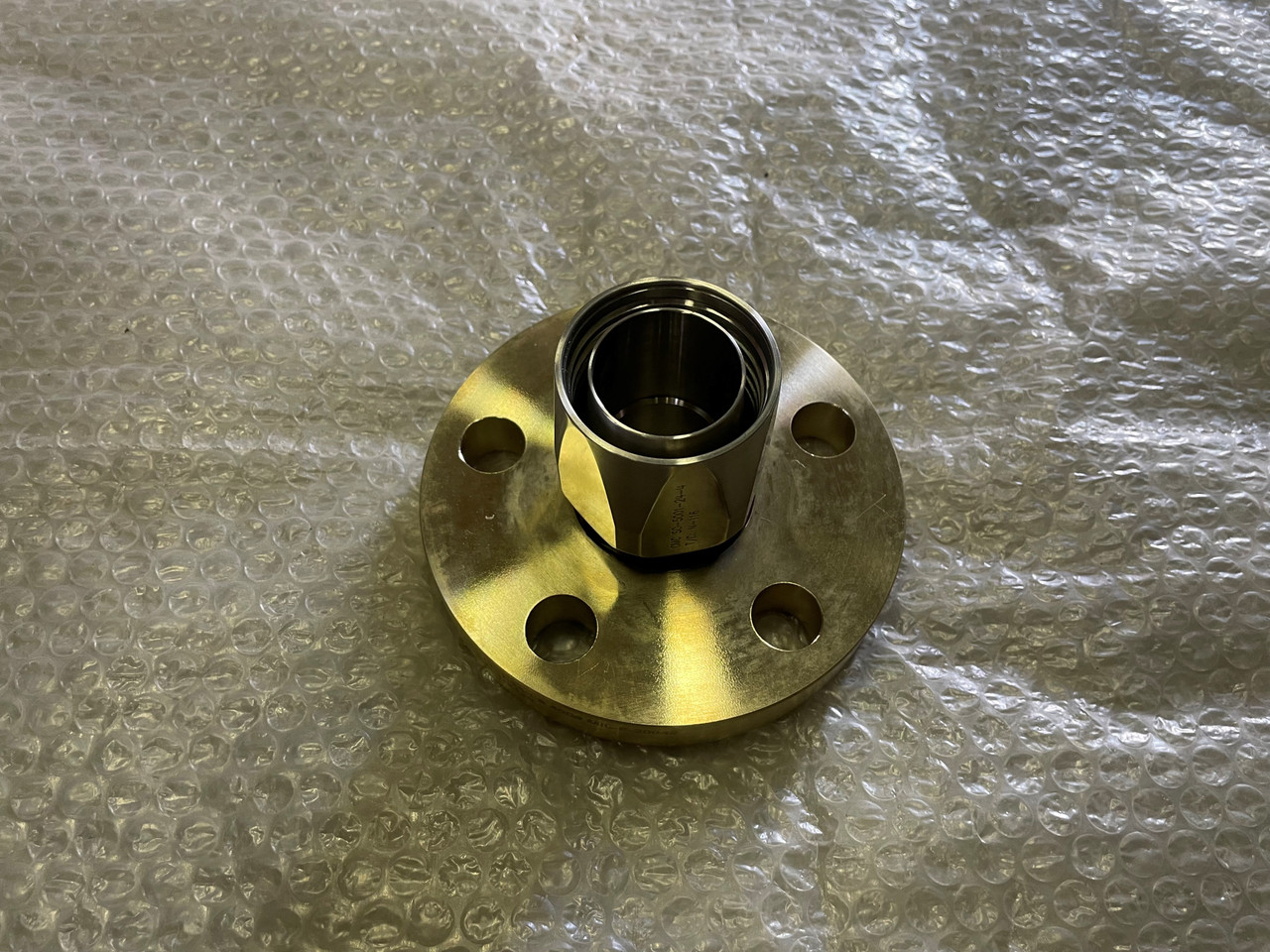 ADAPTER,STRAIGHT,SWIVEL FLANGE T P/N MIL-F-24787/1,TYF,GR8,CL1,1IN CMC ...