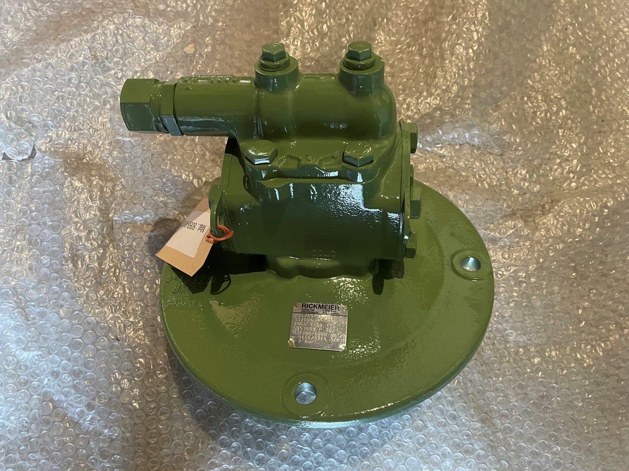 RICKMEIER PUMP ROTARY P/N 8068-9100-130 R35/40 FL-DB1-C 332886-1 10/15 ...