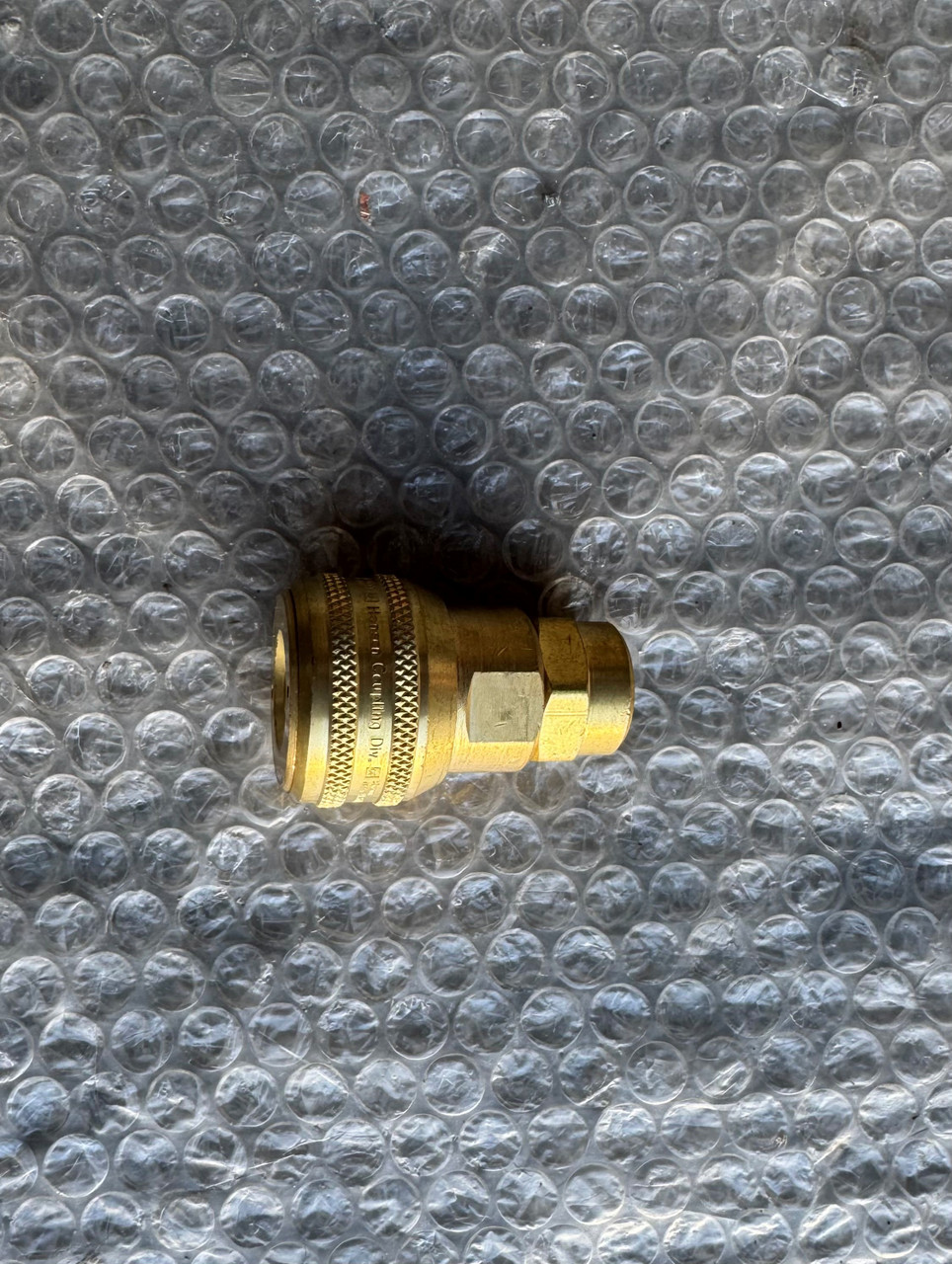Hansen Quick Disconnect Coupling 1/4" Female NPTF x 3/8"