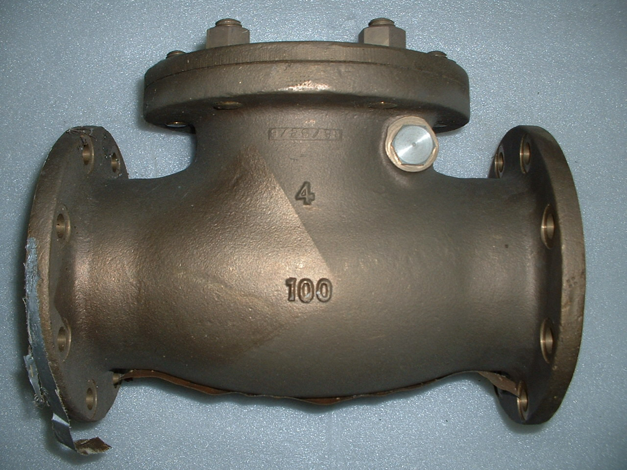 MILWAUKEE Check Valve Flange P/N 1281-005 Size 4" 100WOG MILV18436 ...