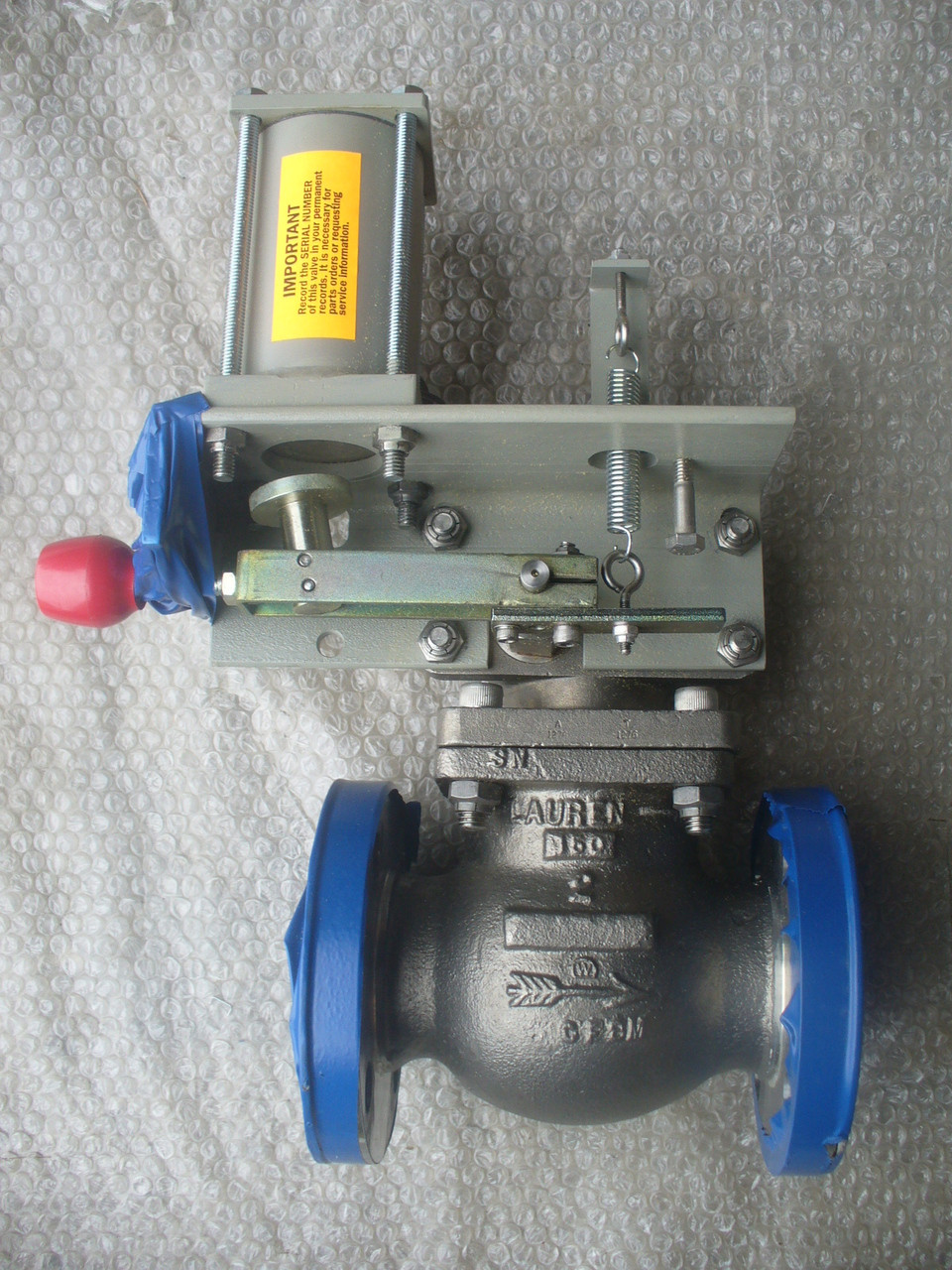 LESLIE/LAURENCE VALVE, SOLENOID Size: 2" P/N A0860678001 S/N 03201326 ...