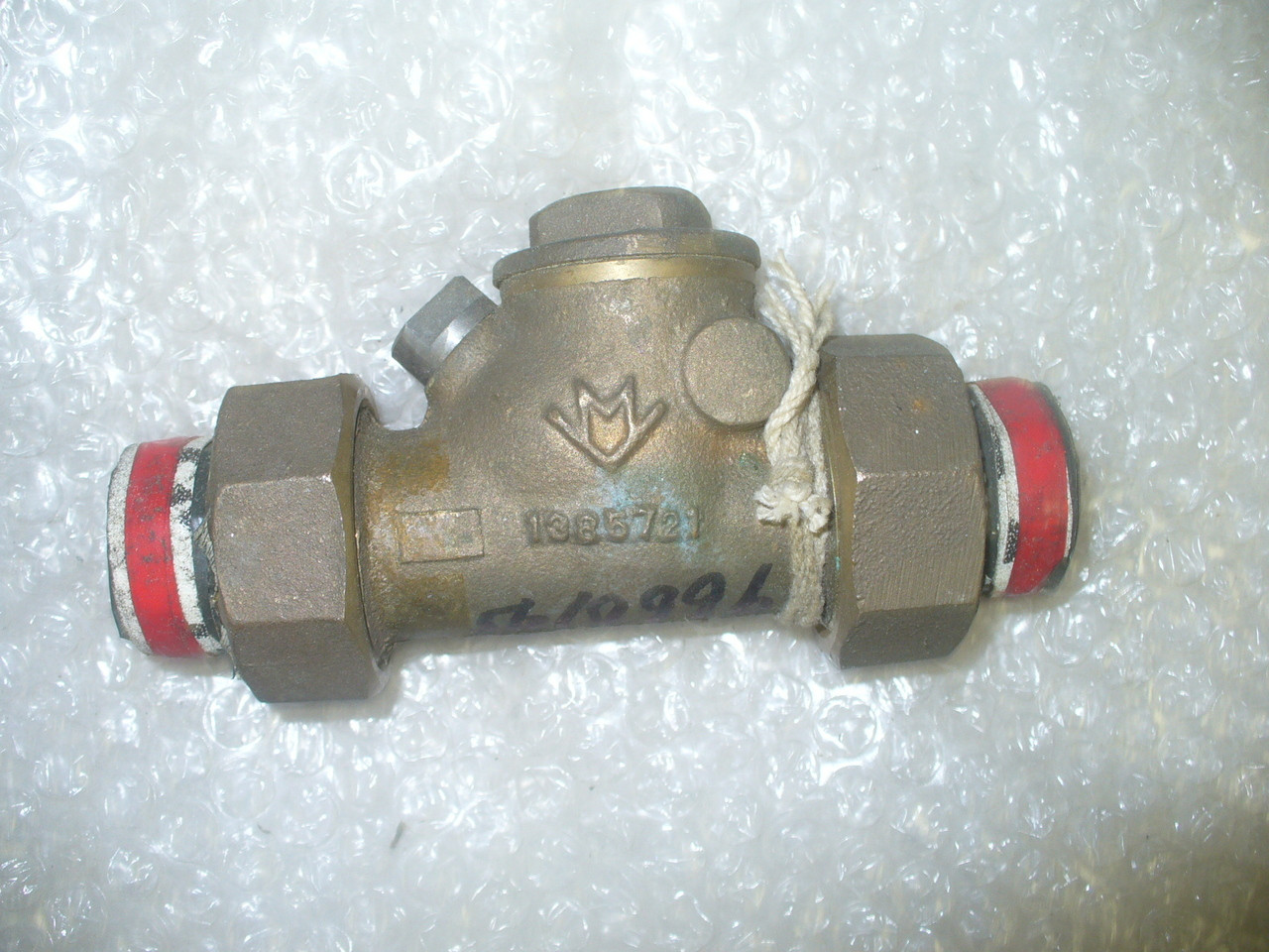 MILWAUKEE VALVE, CHECK P/N 1385721 Size: 1/2" IN 200 WOG 9660145 3Q5239 ...