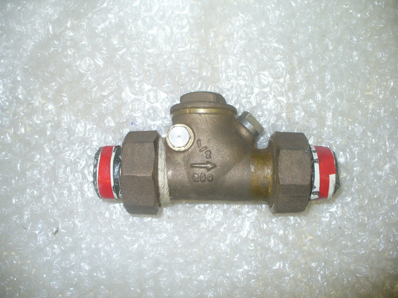 MILWAUKEE VALVE, CHECK P/N 1385721 Size: 1/2" IN 200 WOG 9660145 3Q5239 ...