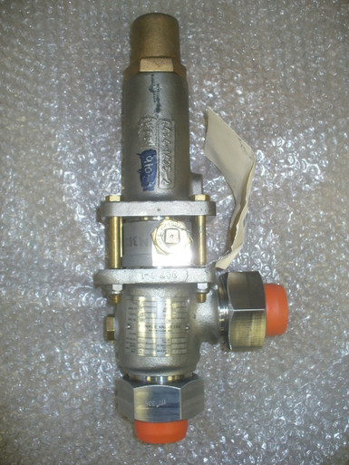 KUNKLE VALVE, SAFETY RELIEF P/N SW105B01E0716 Size: 3/4" IN TYPE: 2771 ...