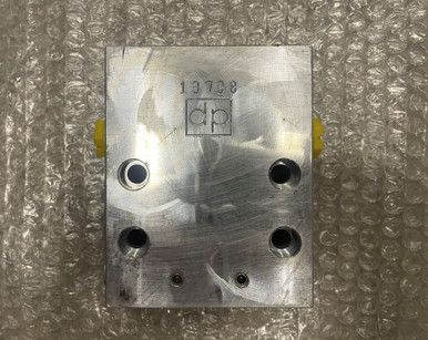 DP MANUFACTURING VALVE HOLD BOOM HOIST CYLINDER P/N 13738 NSN 4820015069571
