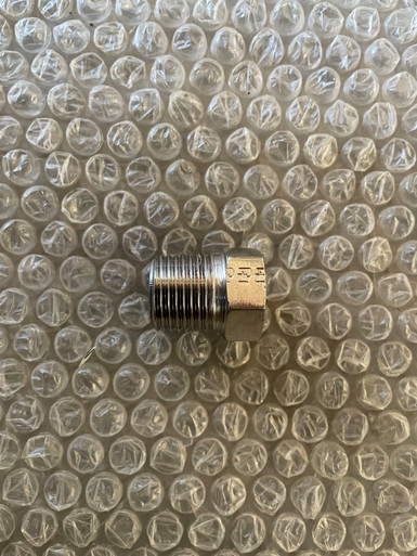 Parker Pipe Fittings Reducing Bushing P/N 8-2 RB-SS 316SS, 1/2 MNPT x 1 ...