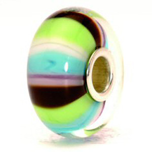 Retired Trollbeads | Red Stripe | TrollbeadsAkron.com