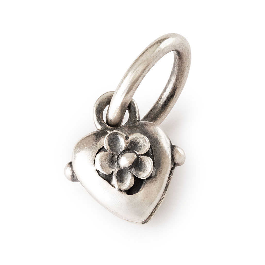 Trollbeads Heart's Blossom Tassel | Silver Charm | TrollbeadsAkron.com