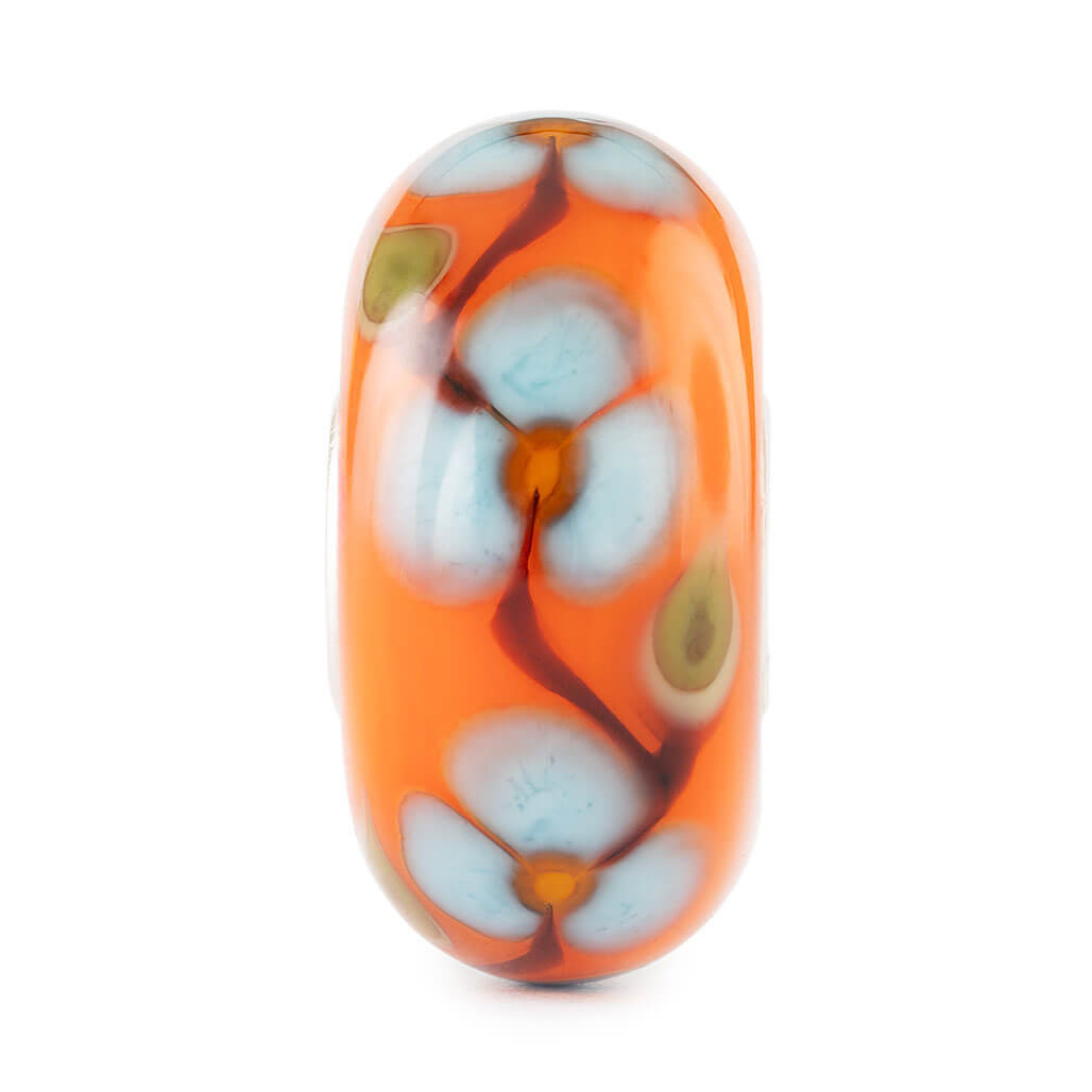 Blue Bloom Trollbead | Glass Beads | TrollbeadsAkron