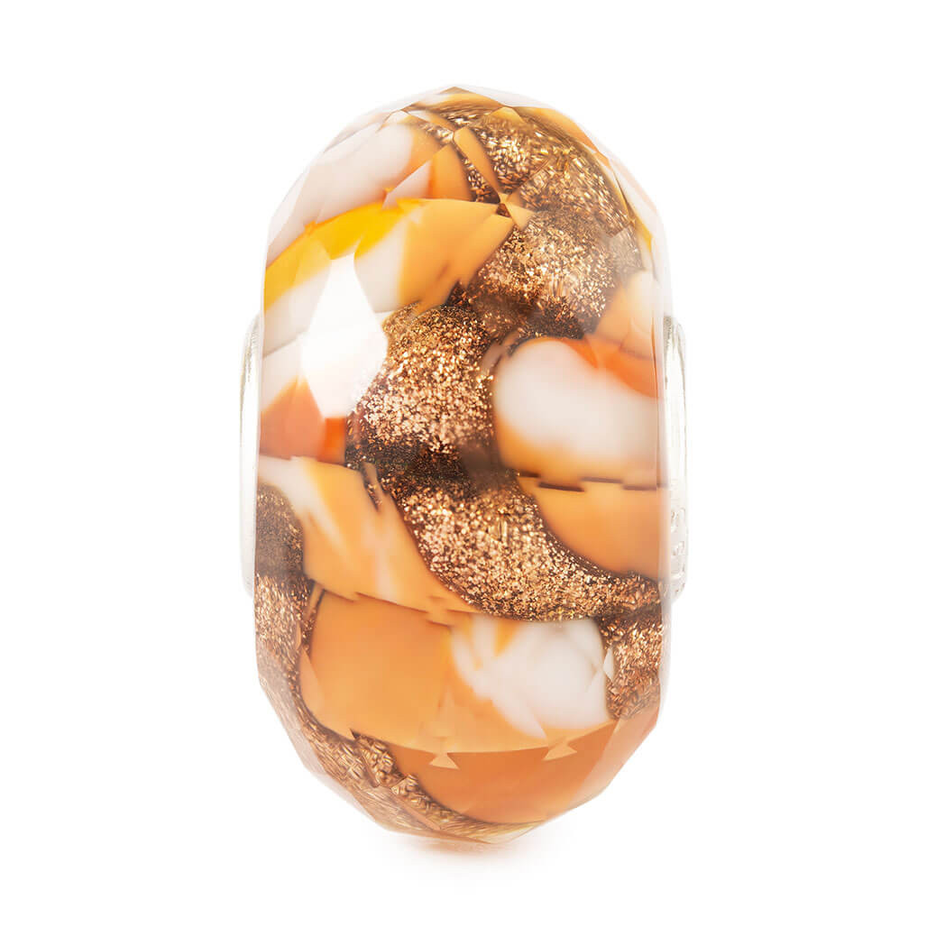 Amber Fold Trollbead | Faceted Glass Beads | TrollbeadsAkron